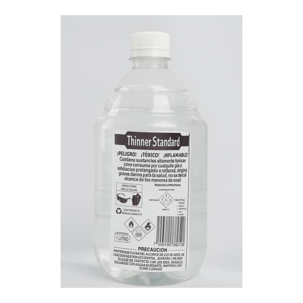 THINER ESTÁNDAR 1 LT | Thiner para limpieza PYASE – PYASE Pinturas Y ...